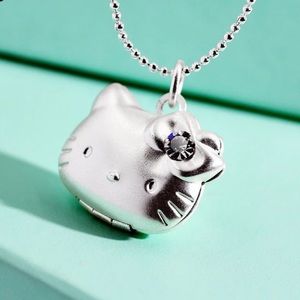 Hello Kitty | Jewelry | Hello Kitty Silver Locket | Poshmark